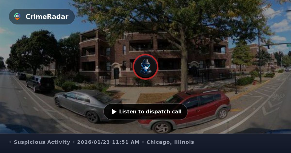 Officers conduct checks on Keeler and Washington, Chicago IL | CrimeRadar