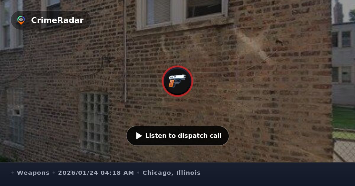 Possible armed group seen near North Avers Ave, Chicago IL | CrimeRadar