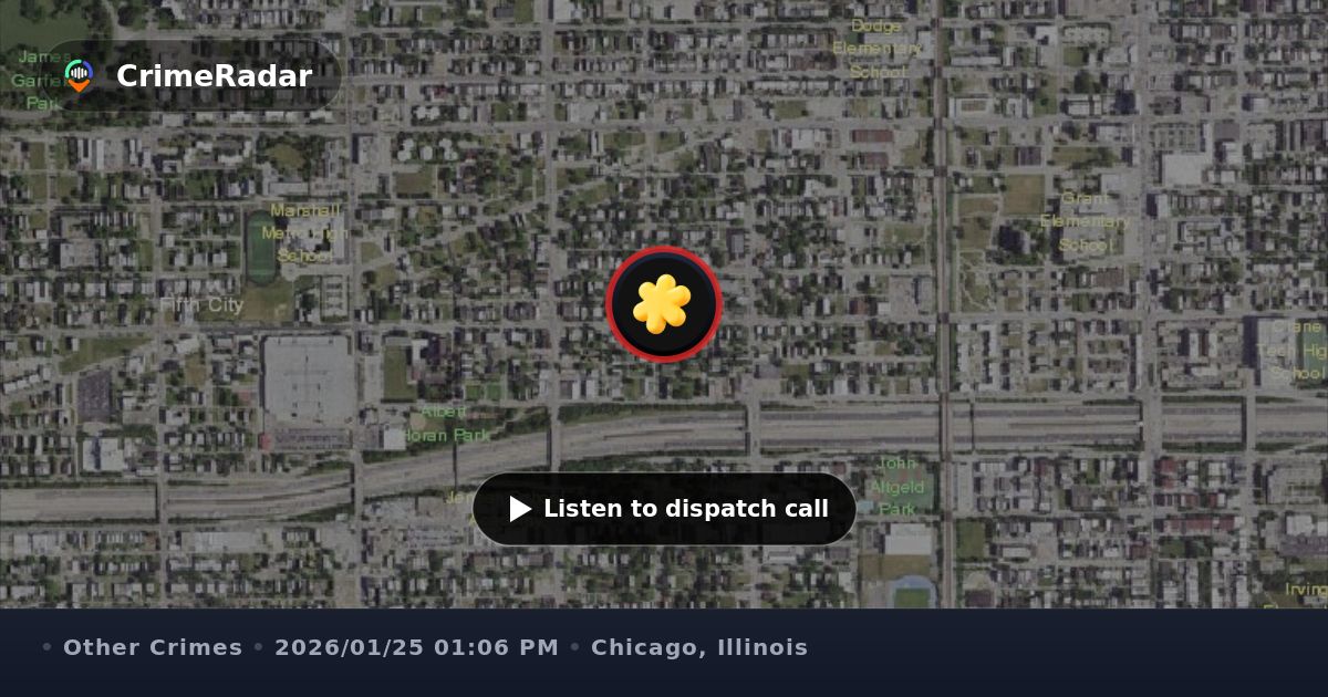 Officers assist resident near West Lexington St, Chicago IL | CrimeRadar