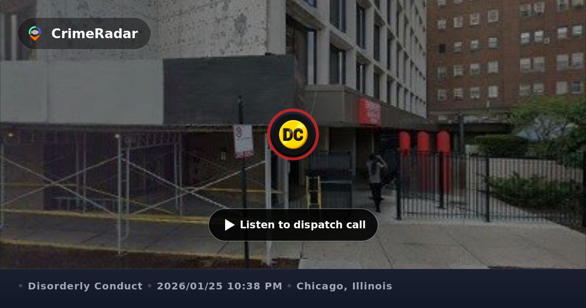 Person refuses to leave hospital emergency room, Chicago IL | CrimeRadar