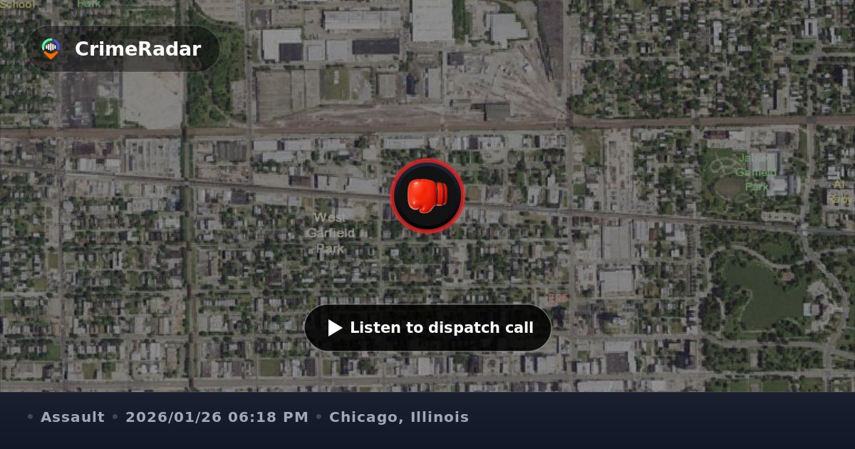 Disturbance reported near Washington Blvd, Chicago IL | CrimeRadar