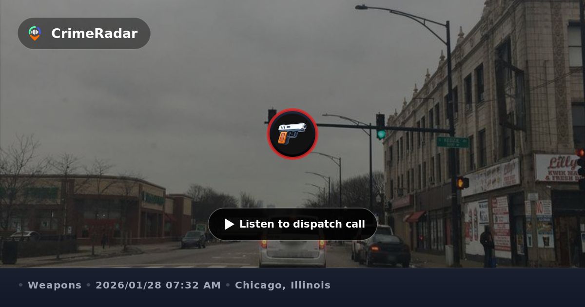 Assault in progress at Dollar Tree near Kedzie & Madison; suspect ...