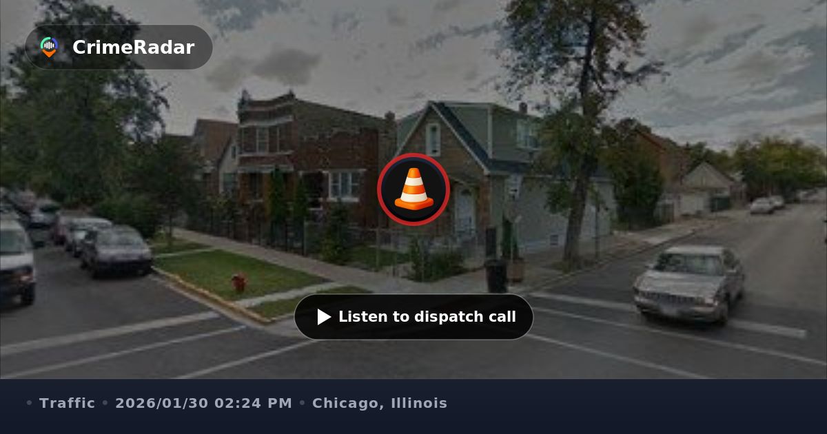 Auto accident reported near 25th and Homan, Chicago IL | CrimeRadar