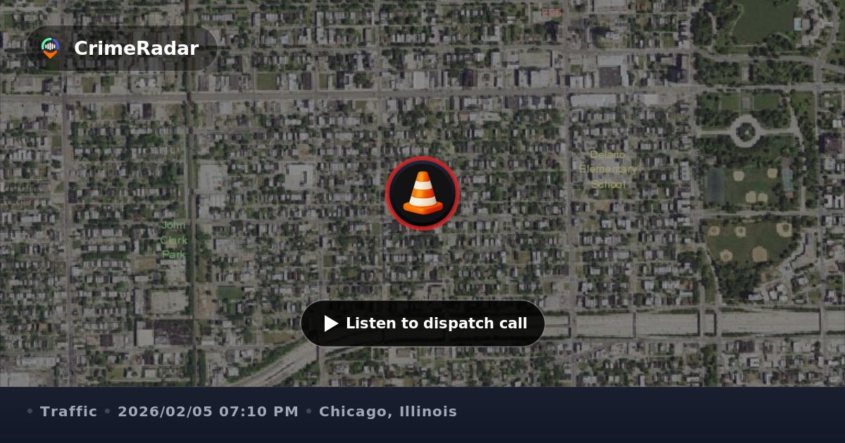 Traffic stop leads to foot pursuit near Van Buren St, Chicago IL ...