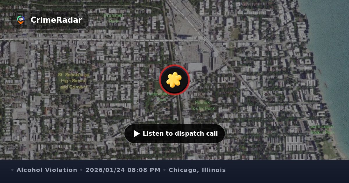 Medical response to intoxicated person near West Estes Ave, Chicago IL ...