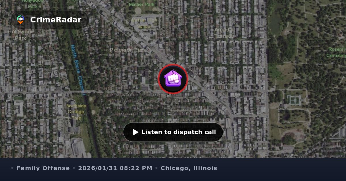 Officers respond to domestic dispute on West Balmoral, Chicago IL ...