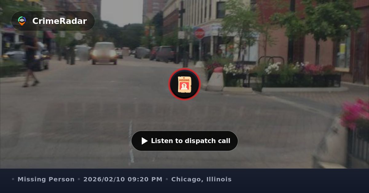 Officers check report of missing granddaughter, Chicago IL | CrimeRadar