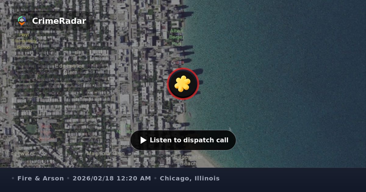 Reports of explosion sounds near Ardmore and Sheridan, Chicago IL ...