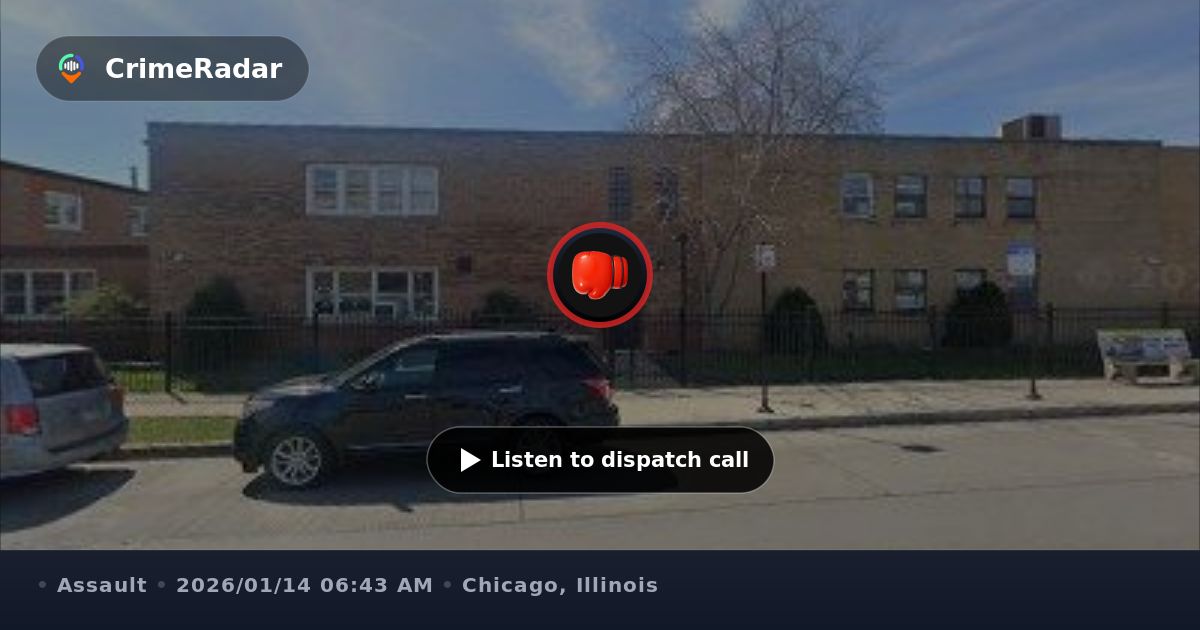 Possible assault near West Jackson Blvd, Chicago IL | CrimeRadar