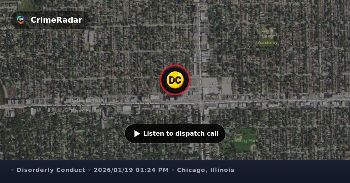 Disturbance near Bank of America on North Ave, Chicago IL | CrimeRadar