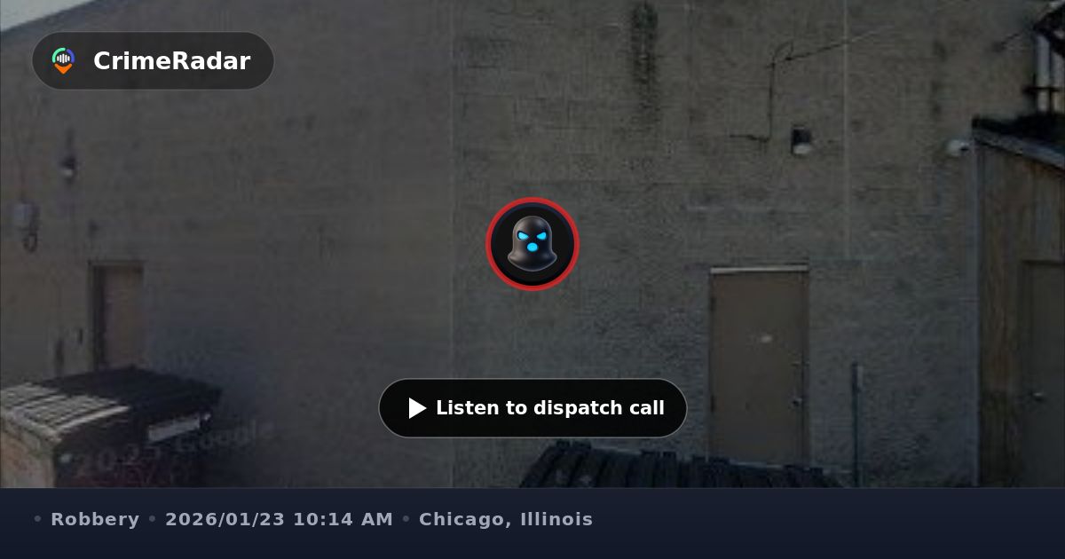 Possible robbery alarm at cell phone store, Chicago IL | CrimeRadar