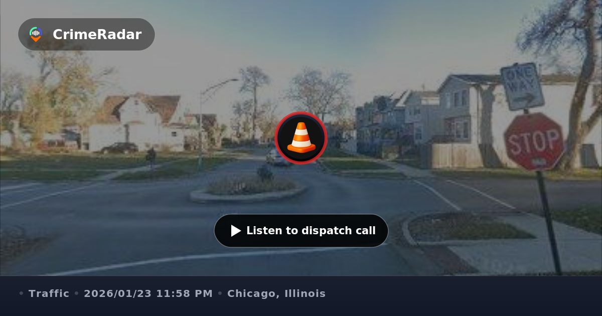 Vehicle flees from traffic stop near Ohio and Long, Chicago IL | CrimeRadar
