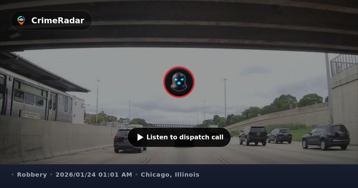 Possible armed robbery near 95th Red Line station, Chicago IL | CrimeRadar
