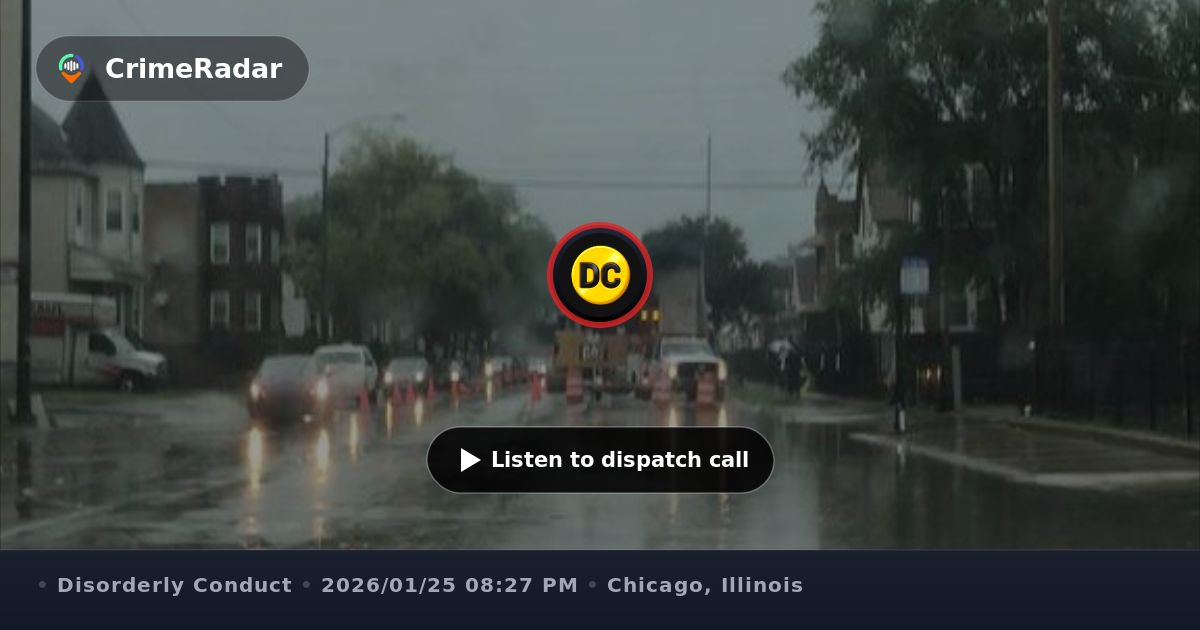 Deputies respond to disturbance at gas station, Chicago IL | CrimeRadar