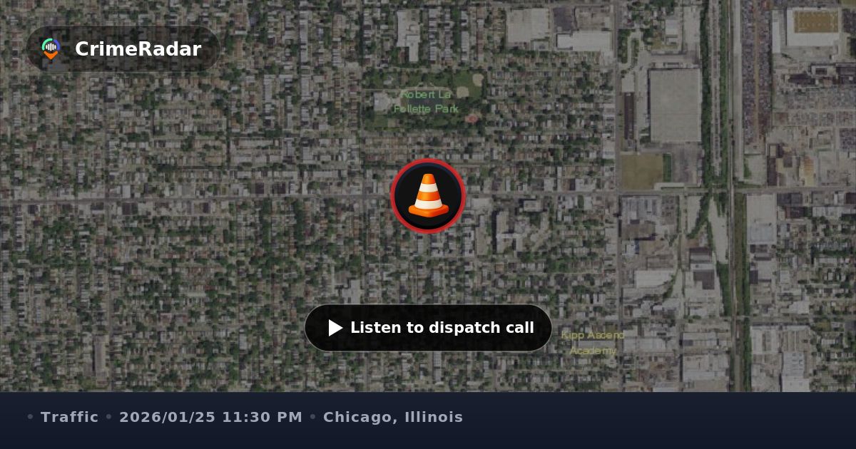 Traffic stop near Lamon and Chicago, Chicago IL | CrimeRadar