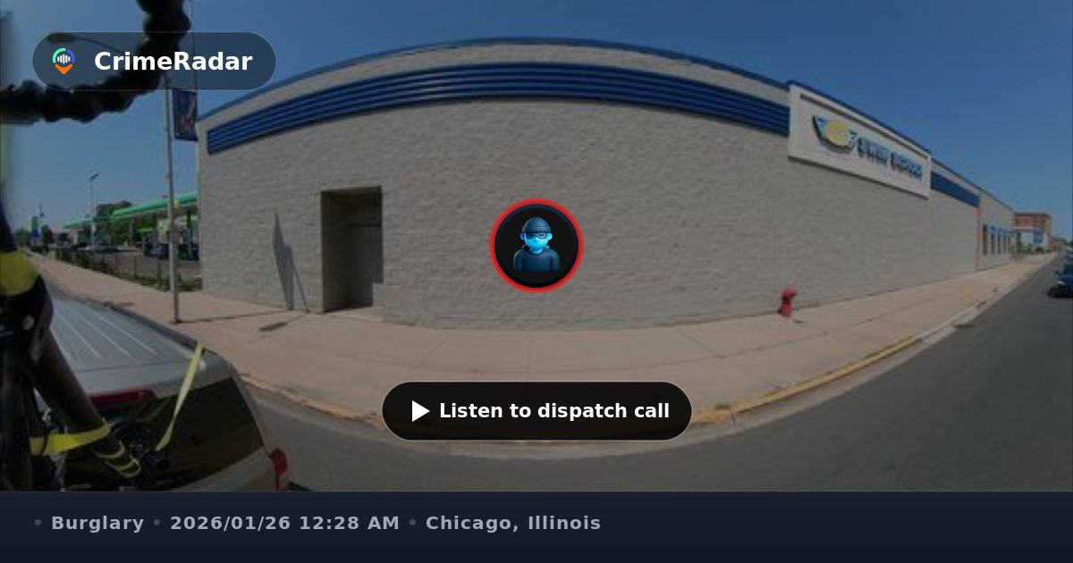 Possible burglary alarm at CVS near North Harlem Ave, Chicago IL ...