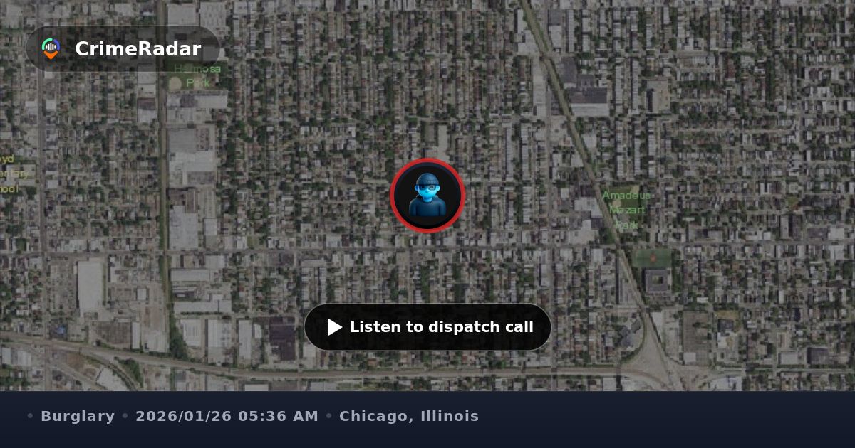 Possible break-in at laundromat on Armitage Ave, Chicago IL | CrimeRadar