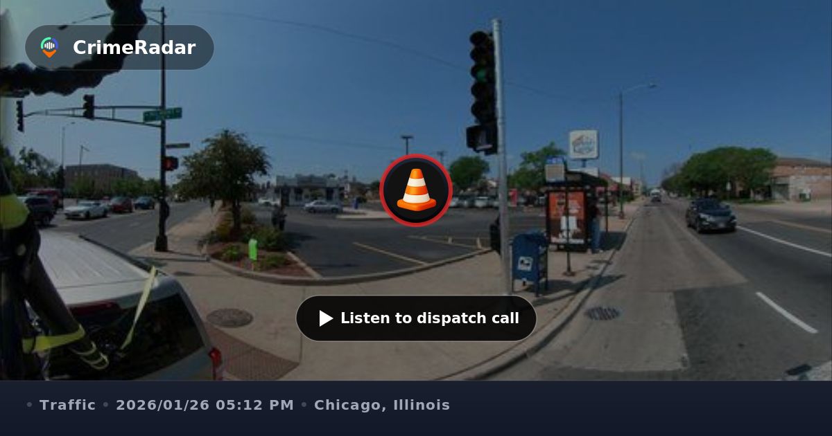 Crash at Harlem and Belmont involves two vehicles, Chicago IL | CrimeRadar