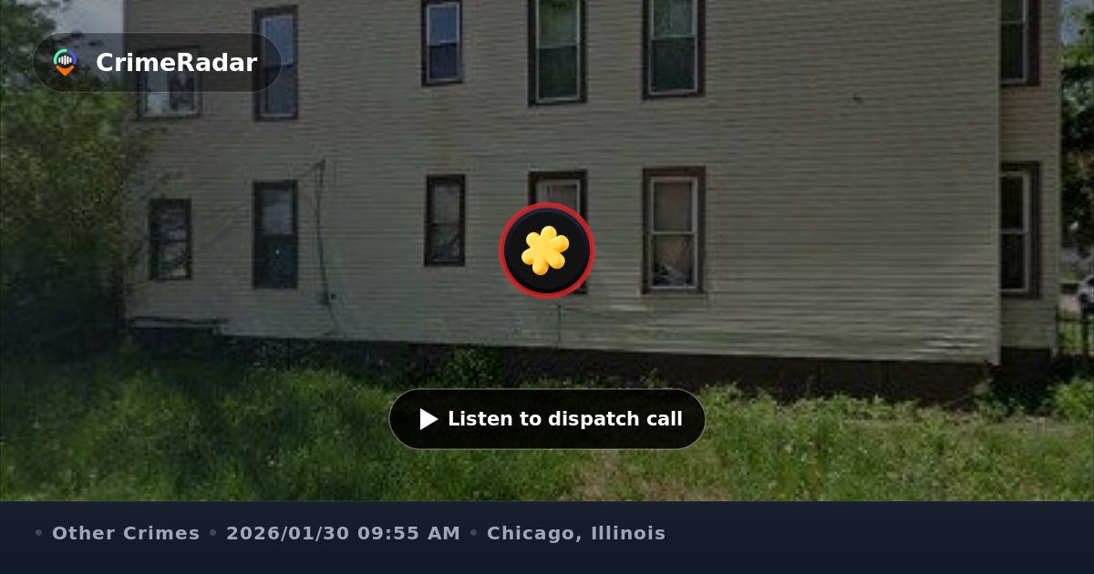 Red Cross assists family at secured scene, Chicago IL | CrimeRadar