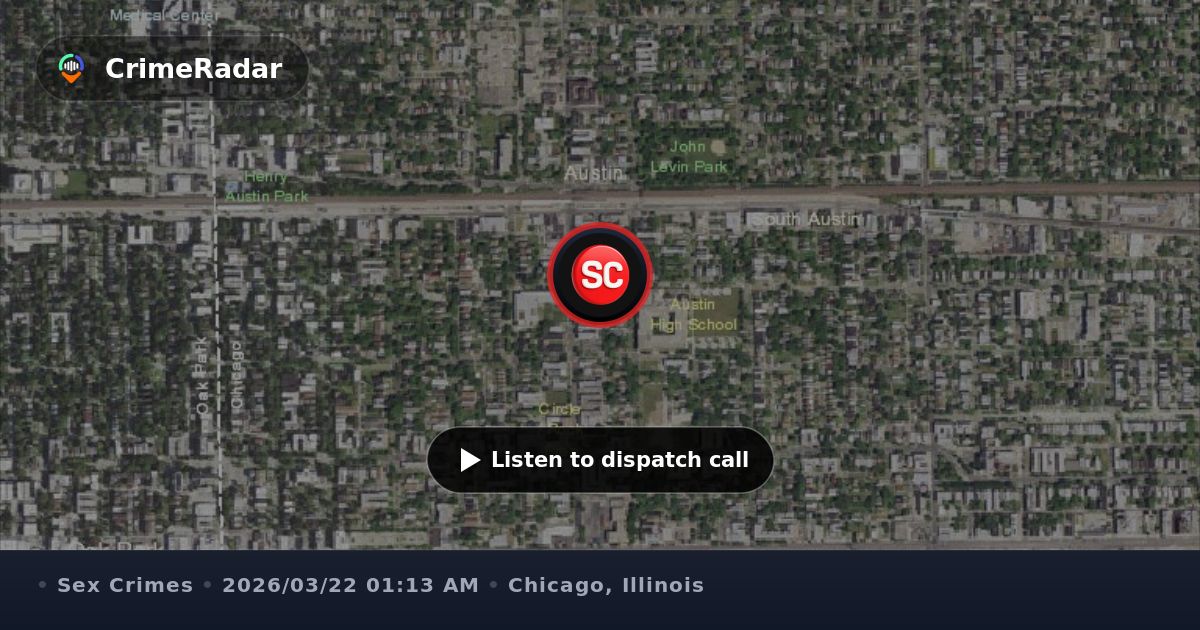 Naked man reported in alley on North Central Avenue, Chicago IL | CrimeRadar