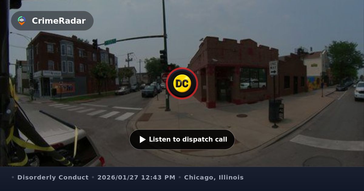 Possible disturbance at restaurant near W 47th St, Chicago IL | CrimeRadar