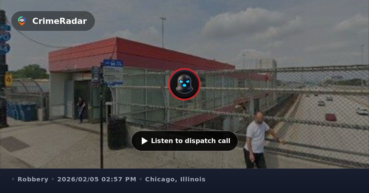 Robbery with gun at Garfield Red Line station, Chicago IL | CrimeRadar