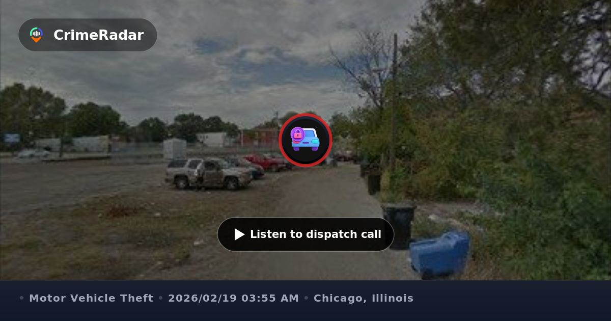 Officers investigate auto theft involving black SUV, Chicago IL ...
