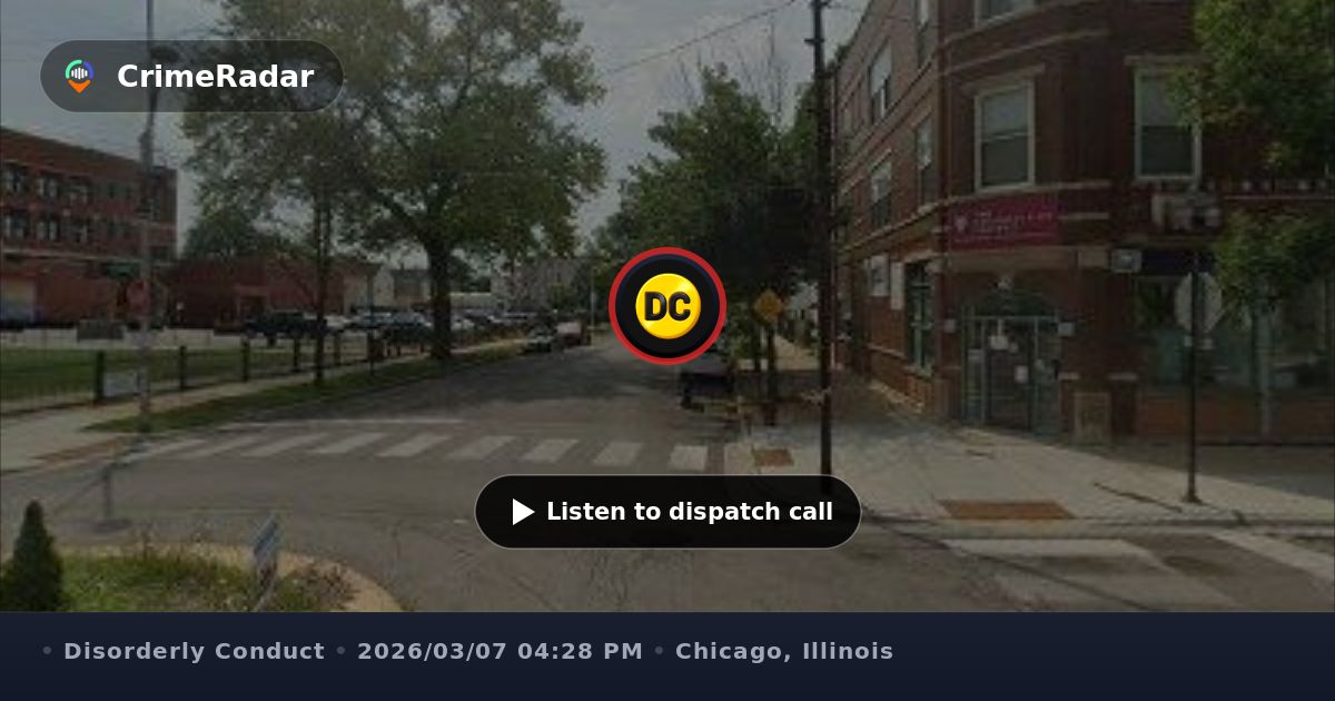 Woman screaming in street near 46th and Wood, Chicago IL | CrimeRadar