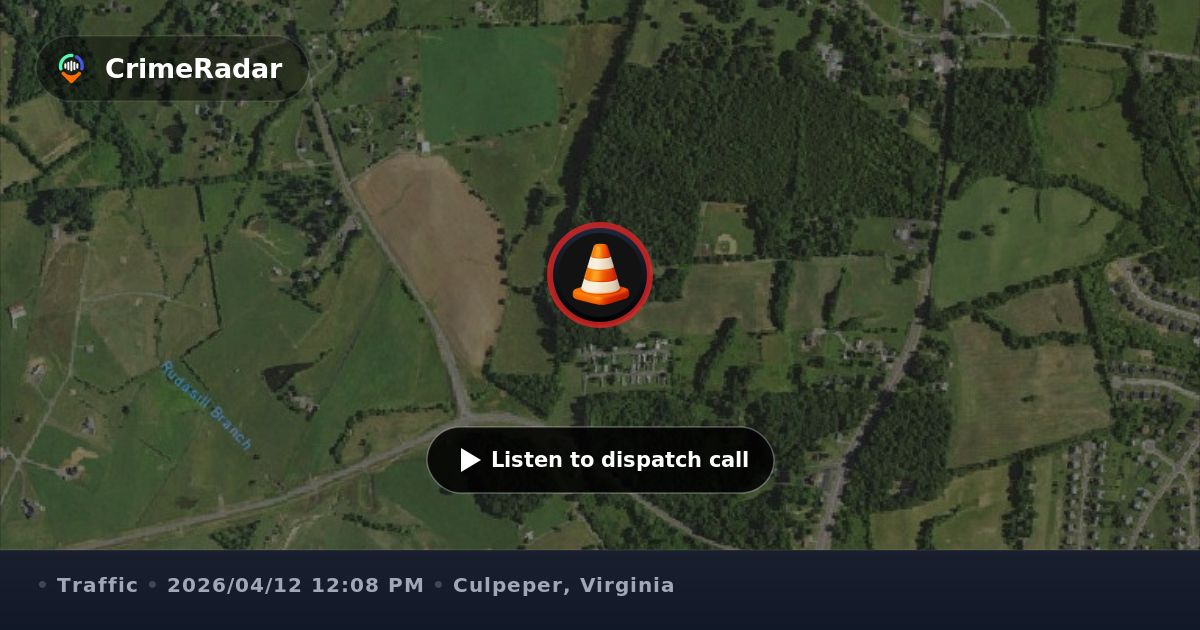 Questionable auto accident report on VA 729, Culpeper County VA ...