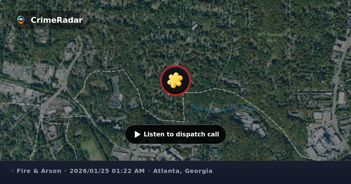 Alarm activation at Emory Point complex, Atlanta GA | CrimeRadar