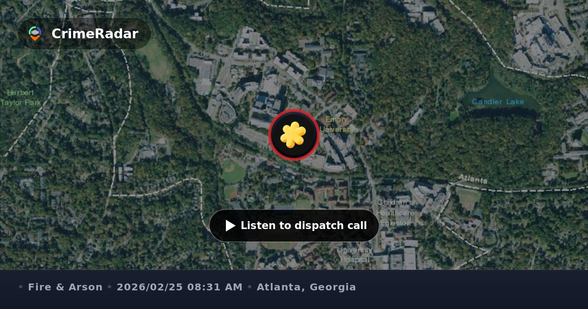 Fire alarm reported at Frazier Wall building, Atlanta GA | CrimeRadar