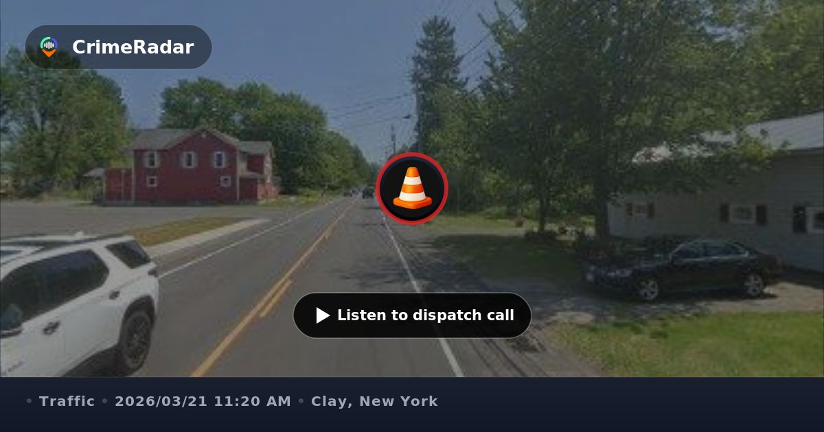 Two-vehicle crash near Four’s Corner in Clay, Clay NY | CrimeRadar