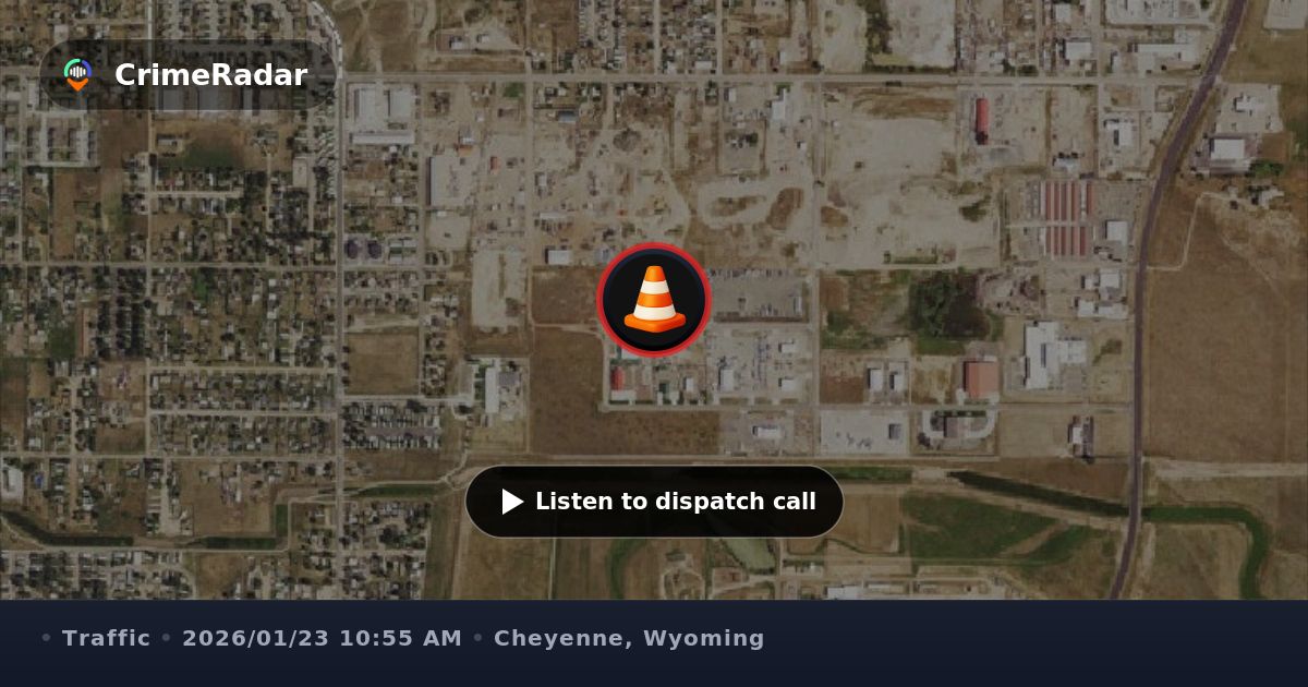 Two-vehicle crash causes blockage on Allison Rd, Cheyenne WY | CrimeRadar