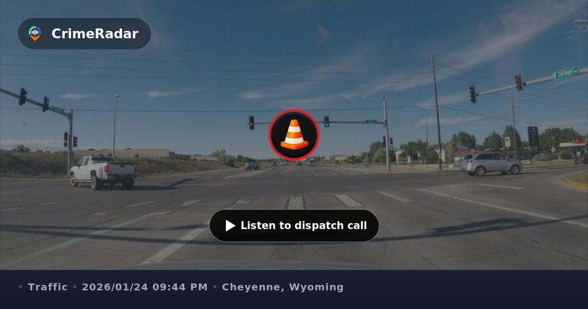 Minor collision at East 12th St and North College Dr, Cheyenne WY ...