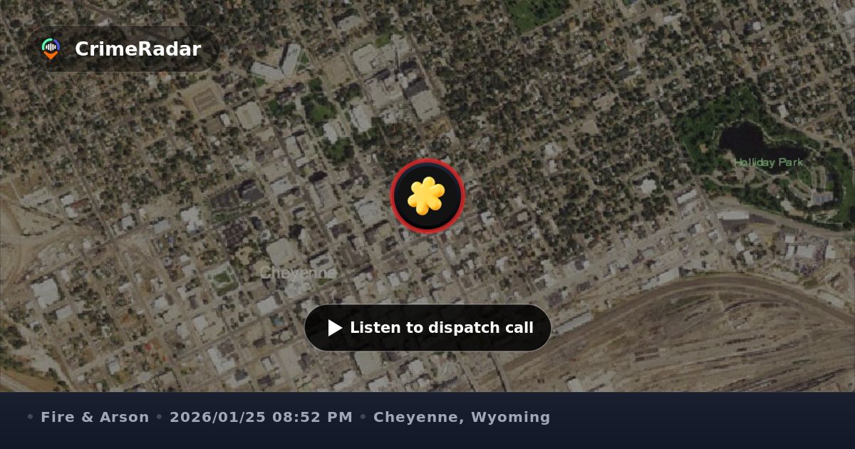 Boiler issue causes steam release near E 20th and Central, Cheyenne WY ...