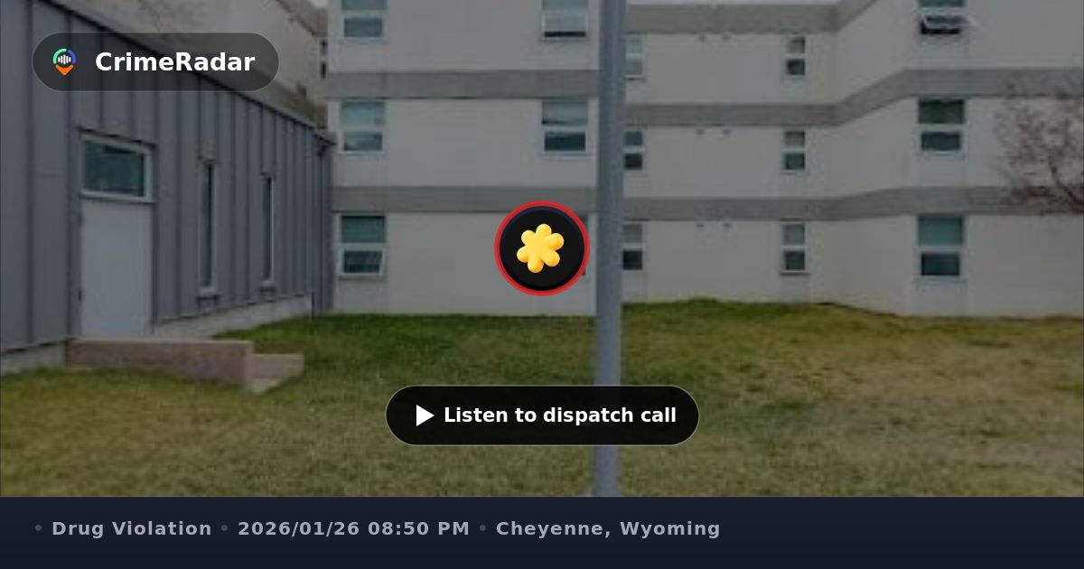 Deputies respond to possible drug use near College Dr, Cheyenne WY ...