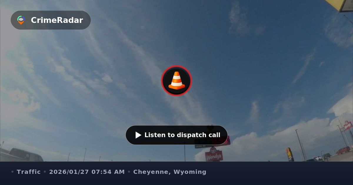 Traffic stop near Love’s parking lot on I-25, Cheyenne WY | CrimeRadar