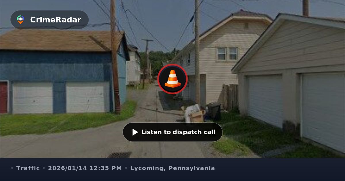 Traffic accident near bank on West 4th St, Lycoming County PA | CrimeRadar