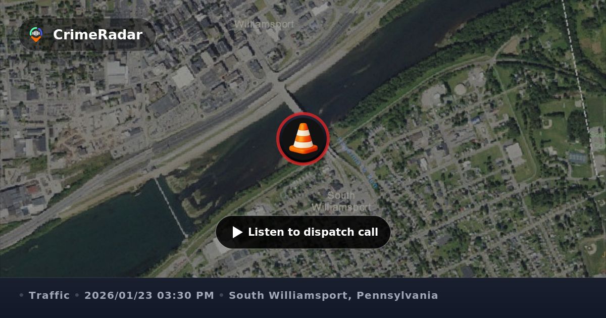 Vehicle stop near West Bald Eagle Ave and South Market, South ...