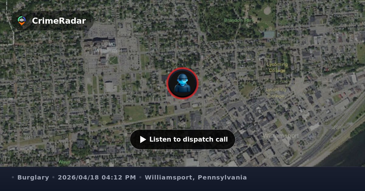 Attempted home break-in caught on camera, Williamsport PA | CrimeRadar