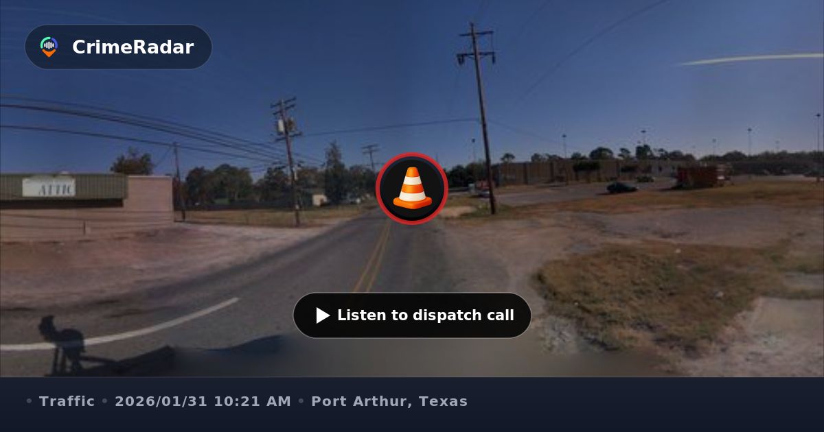 Minor collision reported at Twin City and 32nd St, Port Arthur TX ...