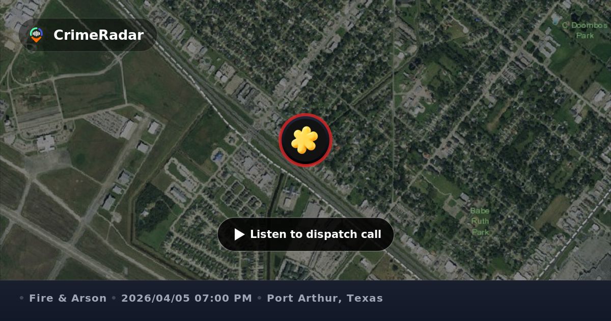 Odor complaint and welfare check at apartments, Port Arthur TX | CrimeRadar