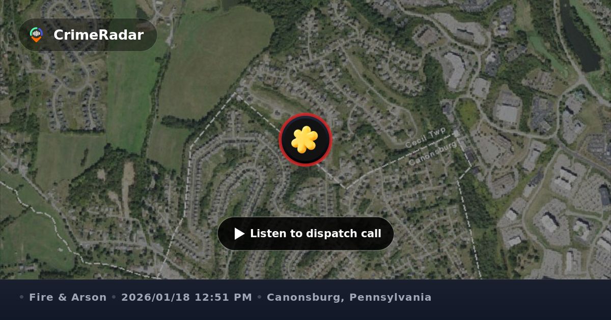 Carbon monoxide alert prompts evacuation on Hooks Ln, Canonsburg PA ...