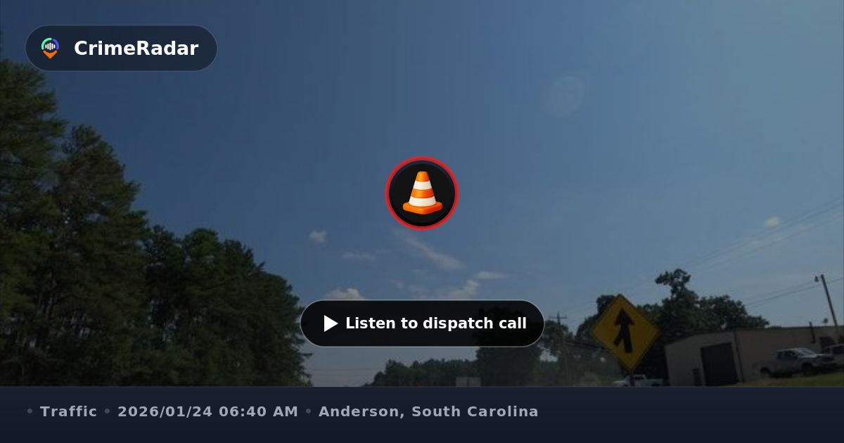 Traffic stop on Hwy 29 involving green sedan, Anderson County SC ...