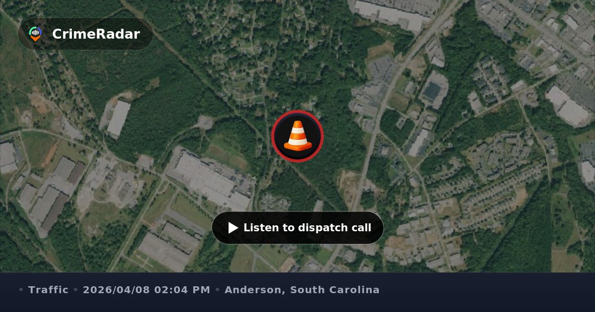 Two-car crash with injury on Pearman Dairy Road, Anderson SC | CrimeRadar