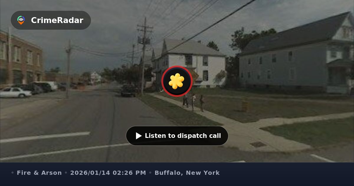 Fire units investigate carbon monoxide concern on Glenwood Ave, Buffalo ...