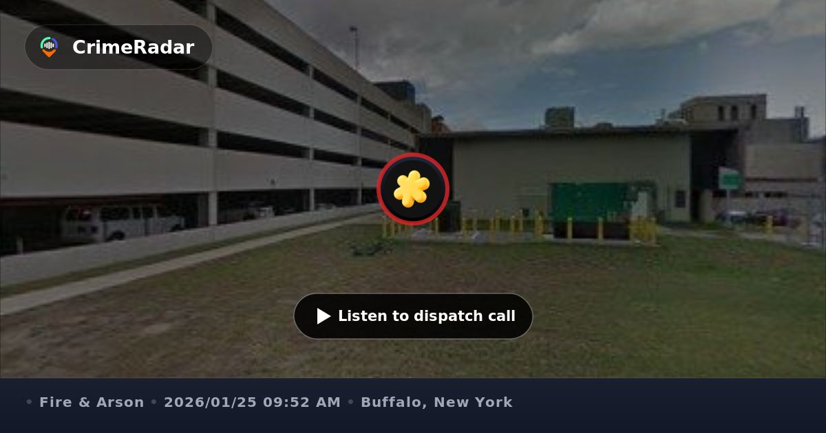 Fire crews check alarm at hospital on Grider St, Buffalo NY | CrimeRadar