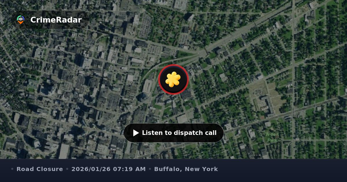 Clinton Street closed for water work, Buffalo NY | CrimeRadar