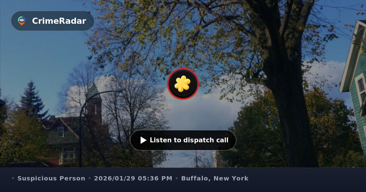 Man found at hazardous location on Hudson St, Buffalo NY | CrimeRadar