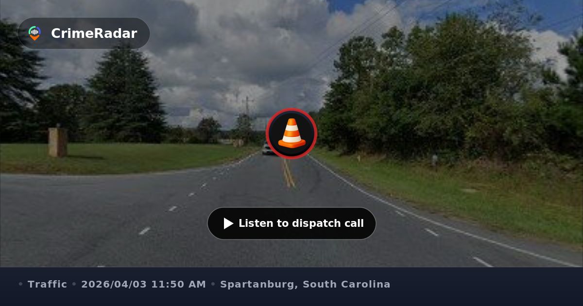 Two-car crash on Highway 292 with injured driver, Spartanburg County SC ...